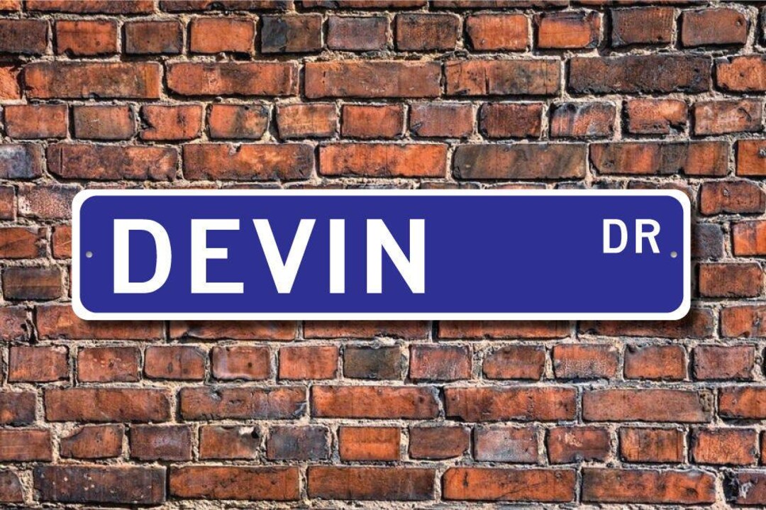 Devin, Devin Sign, Devin Fan, Devin Decor, Child Gift, Grandchild Gift ...