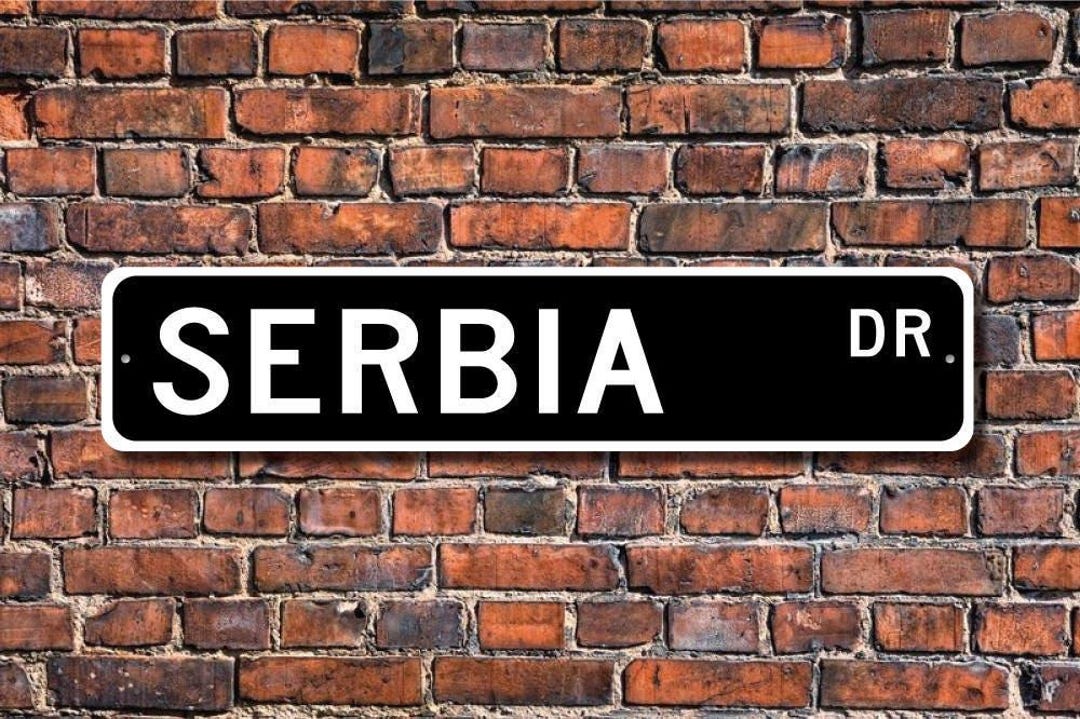 Serbia, Serbia Gift, Serbia Sign, Souvenir, Serbia Native, Vacation ...