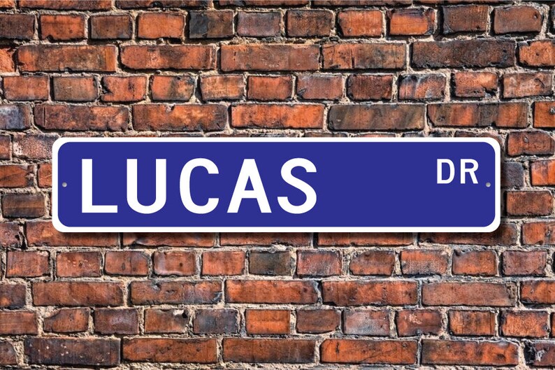 Lucas Lucas Sign Lucas Gift Lucas Decor Child Gift - Etsy