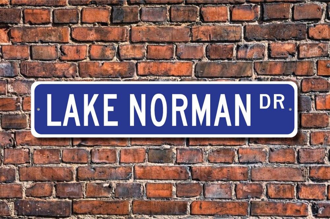Lake Norman, Lake Norman Sign, Lake Norman Gift, North Carolina Lake ...