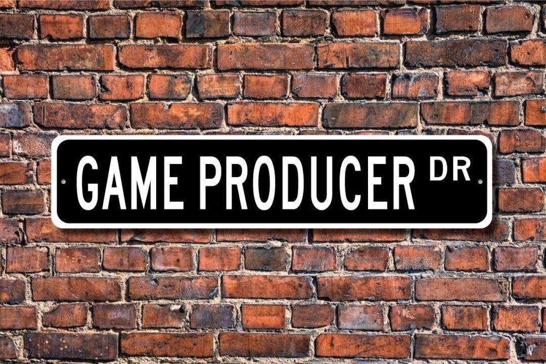 Game Producer, Game Producer Gift, Game Producer Sign, Video Games ...