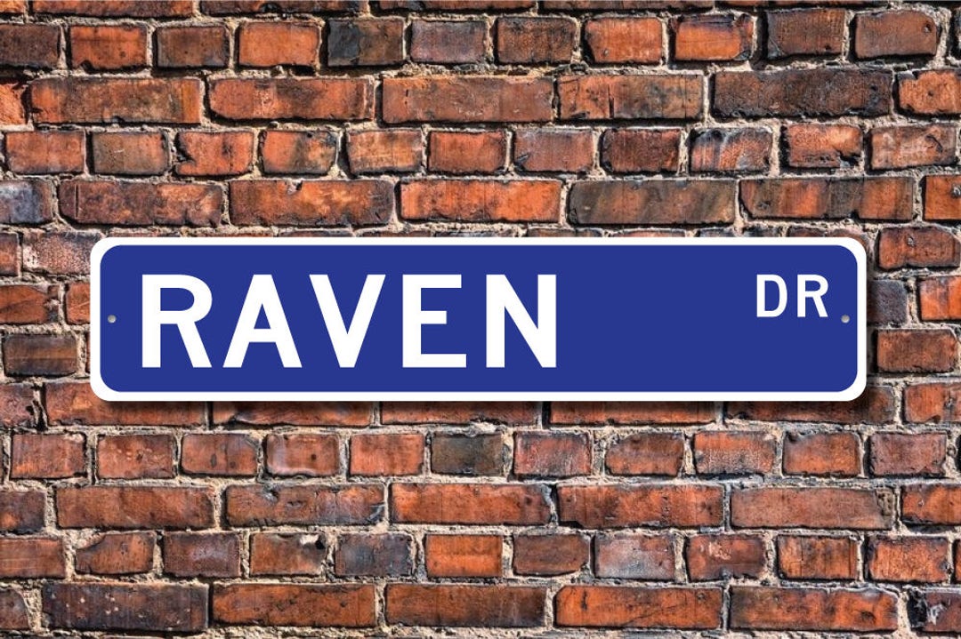 Raven, Raven Gift, Raven Sign, Raven Decor, Raven Lover, No Hemisphere ...