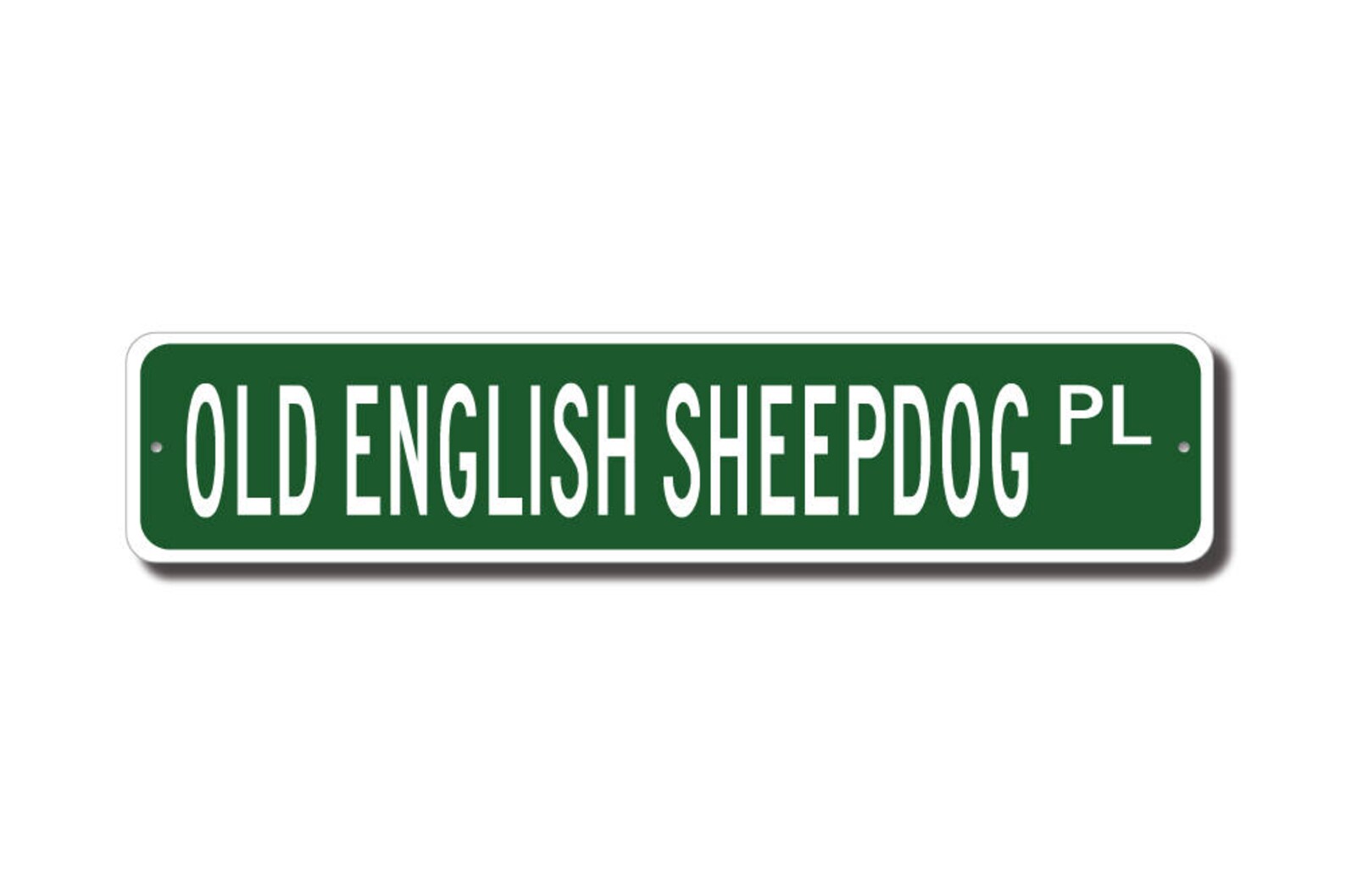 Old English Sheepdog Old English Sheepdog Sign Old English - Etsy