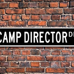 Camp Director, Camp Director Gift, Camp Director Sign, Camp Director ...
