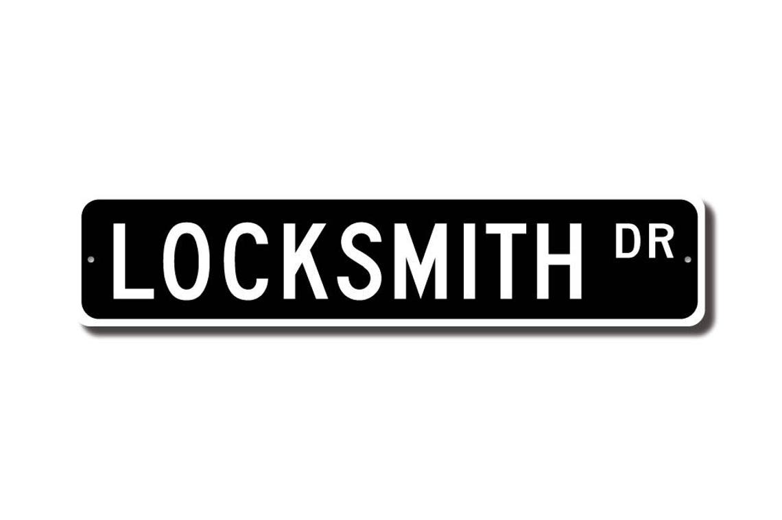 Locksmith Locksmith Gift Locksmith Sign Gift for Locksmith - Etsy
