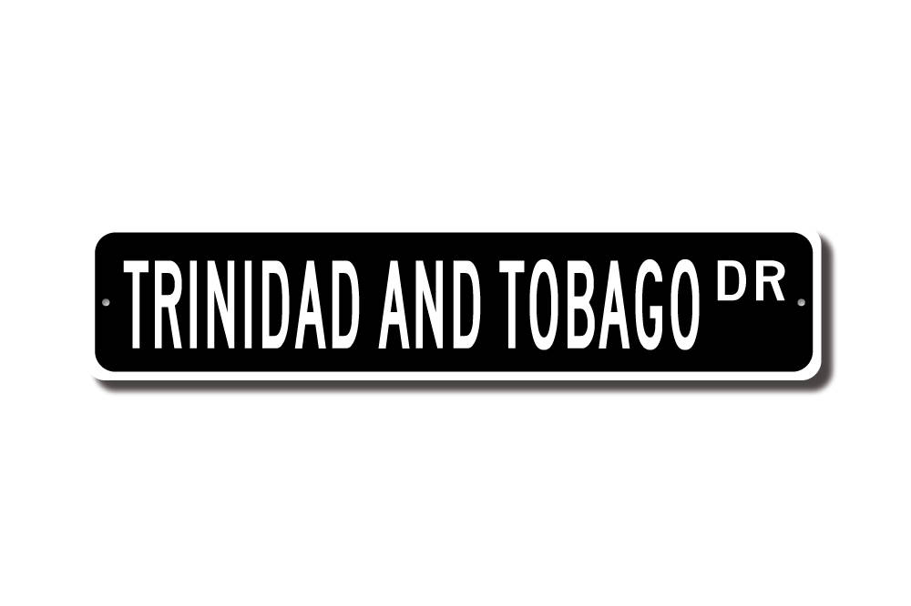 Trinidad & Tobago Trinidad Tobago Gift Trinidad Tobago Sign - Etsy