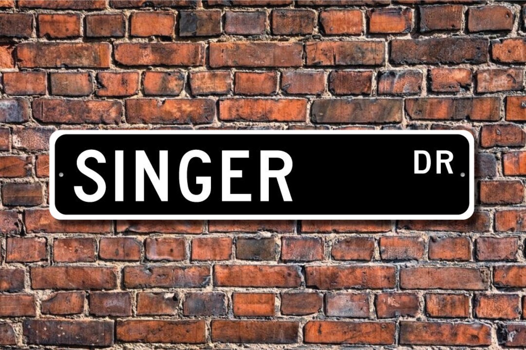 Singer, Singer Gift, Singer Sign, Broadway Musical, Recording Artist ...