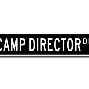 Camp Director, Camp Director Gift, Camp Director Sign, Camp Director ...