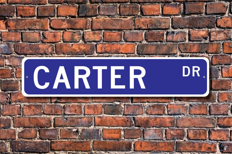 Carter Carter Sign Carter Gift Carter Fan Child Gift | Etsy
