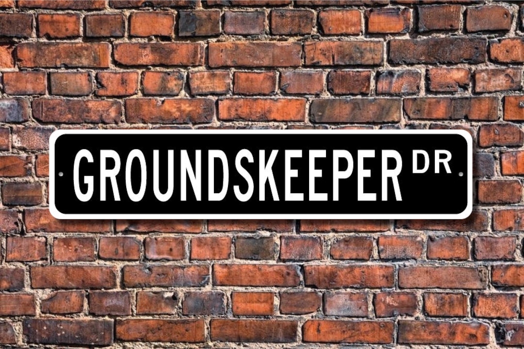 Groundskeeper, Groundskeeper Gift, Groundskeeper Sign, Grounds ...
