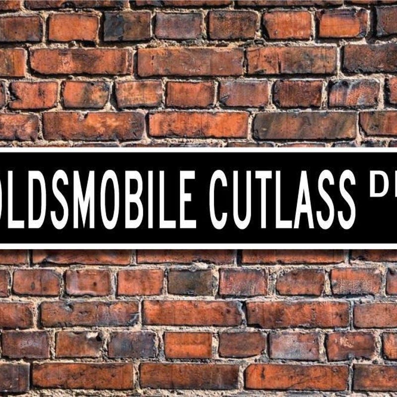 Oldsmobile Cutlass Signs - Etsy