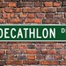 Decathlon, Decathlon Sign, Decathlon Fan, Decathlon Gift, Ten Track ...