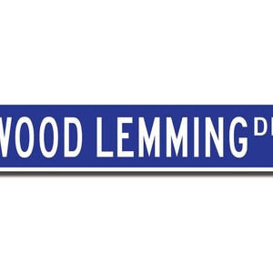 Wood Lemming, Wood Lemming Gift, Wood Lemming Sign, Wood Lemming Decor ...