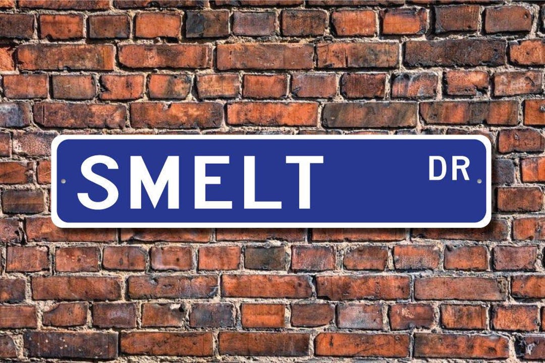Smelt, Smelt Gift, Smelt Sign, Smelt Decor, Smelt Lover, Atlantic ...