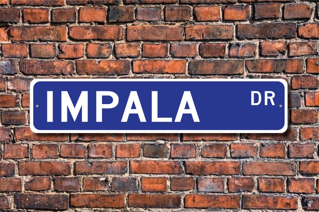 Impala, Impala Gift, Impala Sign, Impala Decor, Impala Lover, Antelope ...