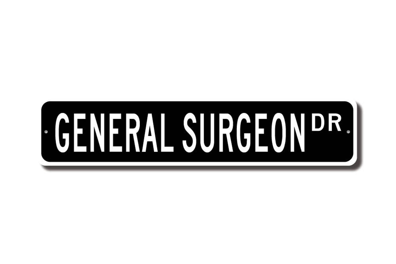 General Surgeon General Surgeon Gift General Surgeon Sign - Etsy