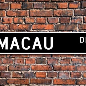 Macau, Macau Gift, Macau Sign, Macau Visitor, Souvenir Sign, Macau ...
