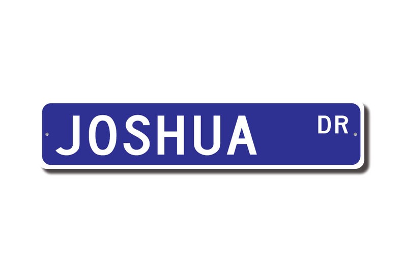 Joshua Joshua Sign Joshua Fan Joshua Decor Child Gift - Etsy
