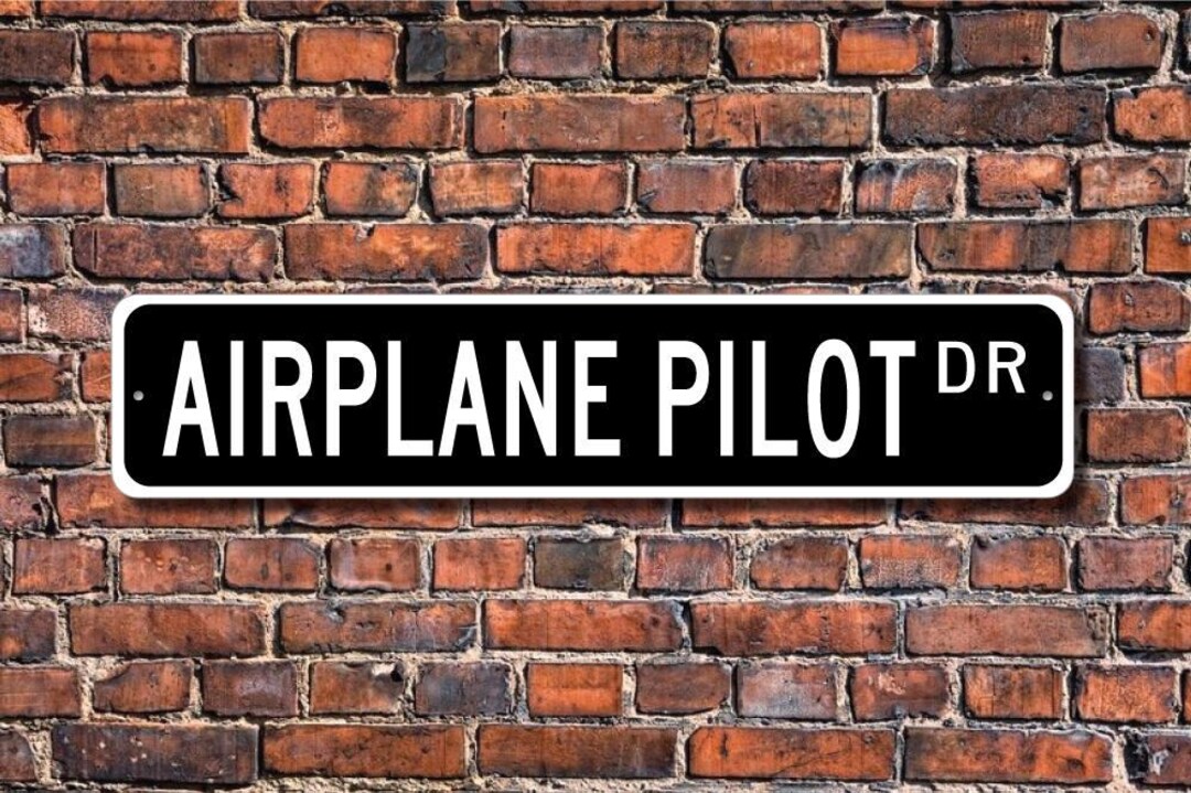 Airplane Pilot, Airplane Pilot Gift, Airplane Pilot Sign, Airplane ...