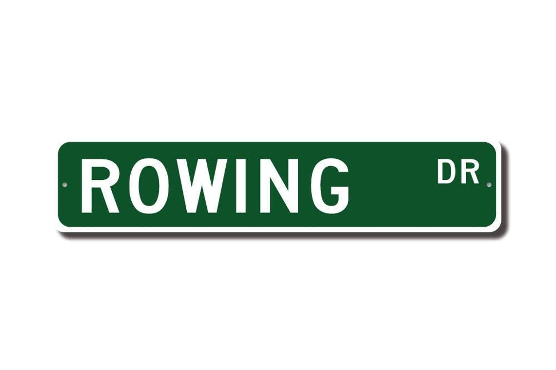 Rowing, Rowing Sign, Rowing Fan, Rowing Participant, Rowing Gift, Fixed ...