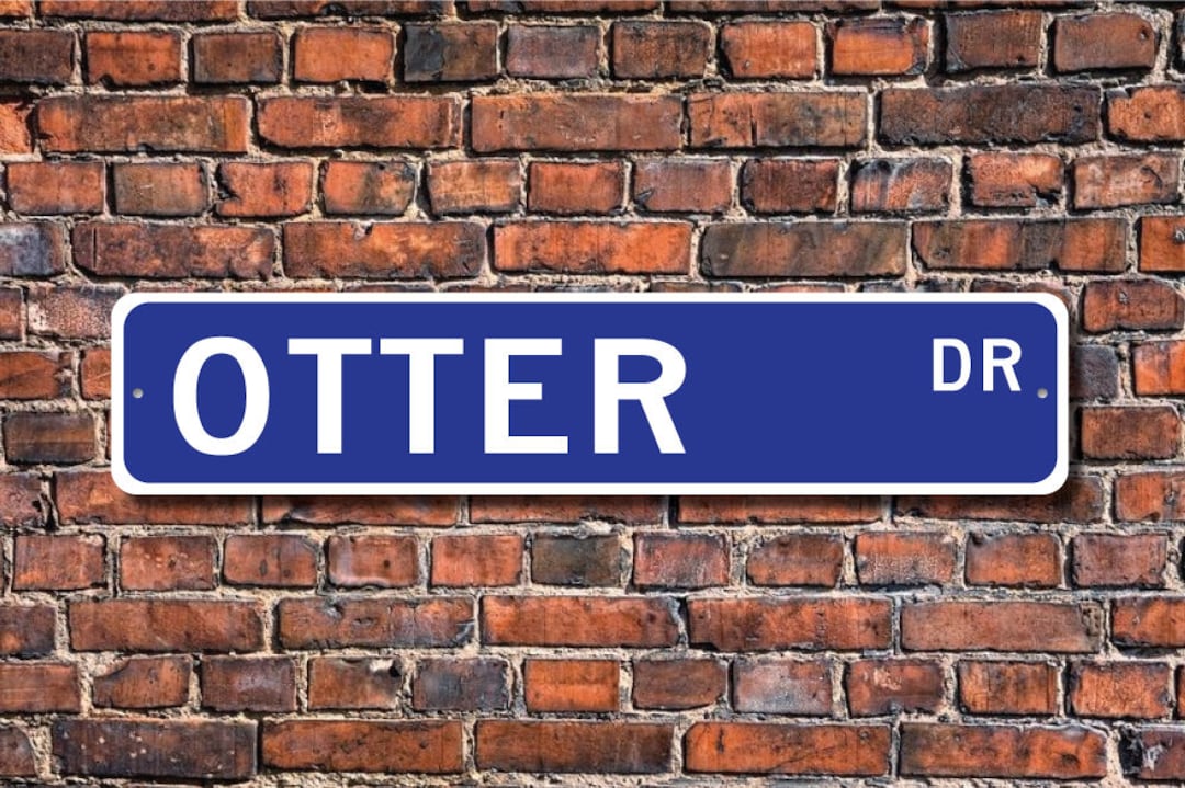 Otter, Otter Gift, Otter Sign, Otter Decor, Otter Lover, Carnivorous ...