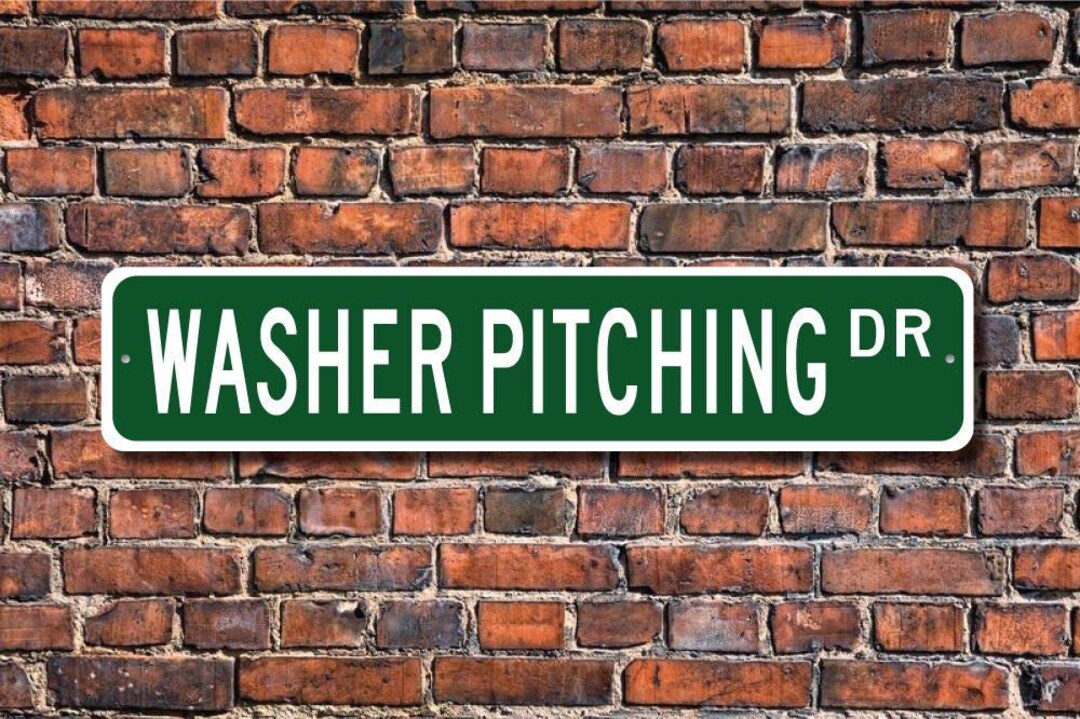 Washer Pitching, Washer Pitching Sign, Washer Pitching Fan, Washer ...