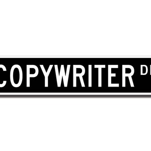 Copywriter, Copywriter Gift, Copywriter Sign, Gift for Copywriter, Sign ...