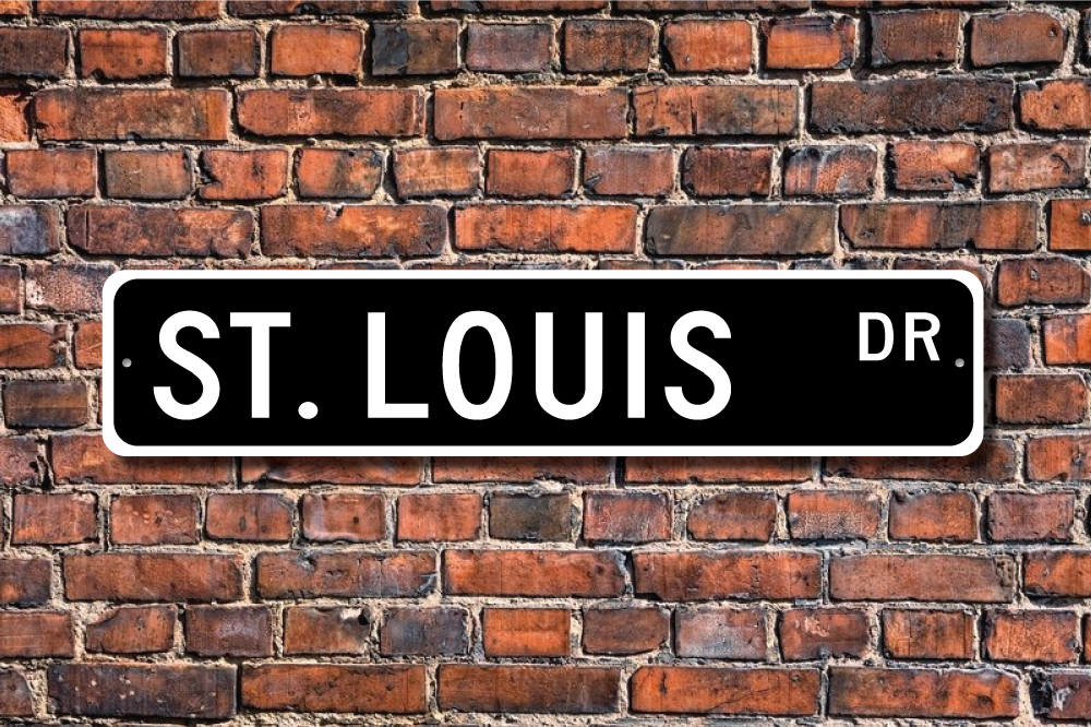St. Louis St. Louis Sign St. Louis Visitor Souvenir St. - Etsy