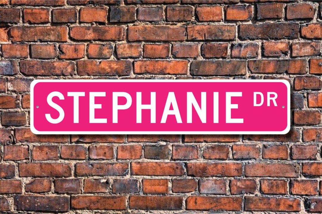 Stephanie, Stephanie Sign, Child Gift, Grandchild Gift, Sophia Decor ...