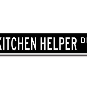 Kitchen Helper Kitchen Helper Gift Kitchen Helper Sign Sous - Etsy