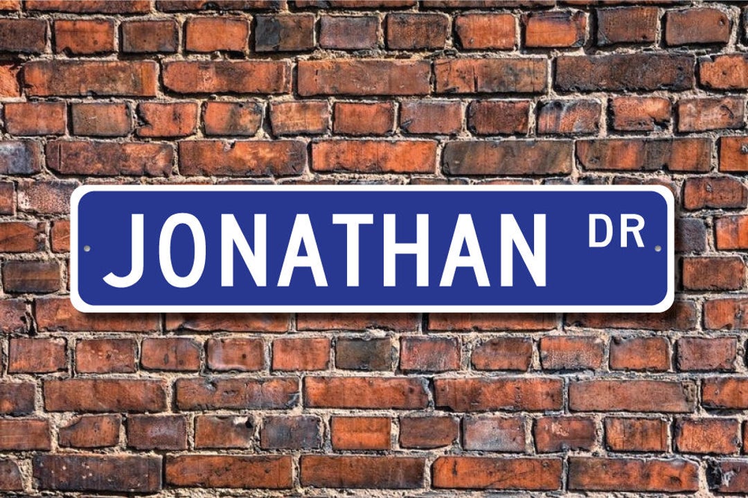 Jonathan, Jonathan Sign, Jonathan Decor, Child Gift, Grandchild Gift ...