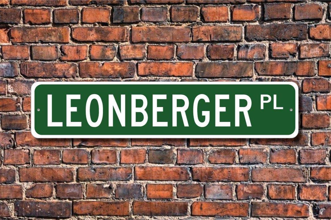 Leonberger, Leonberger Lover, Leonberger Sign, Custom Street Sign ...