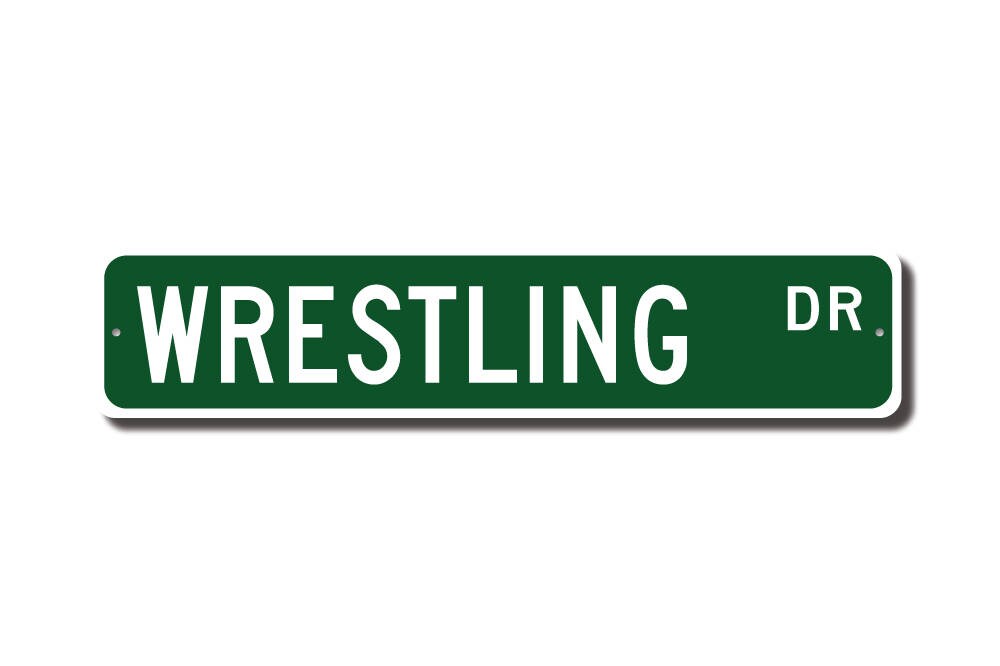 Wrestling Wrestling Sign Wrestling Participant Wrestling - Etsy
