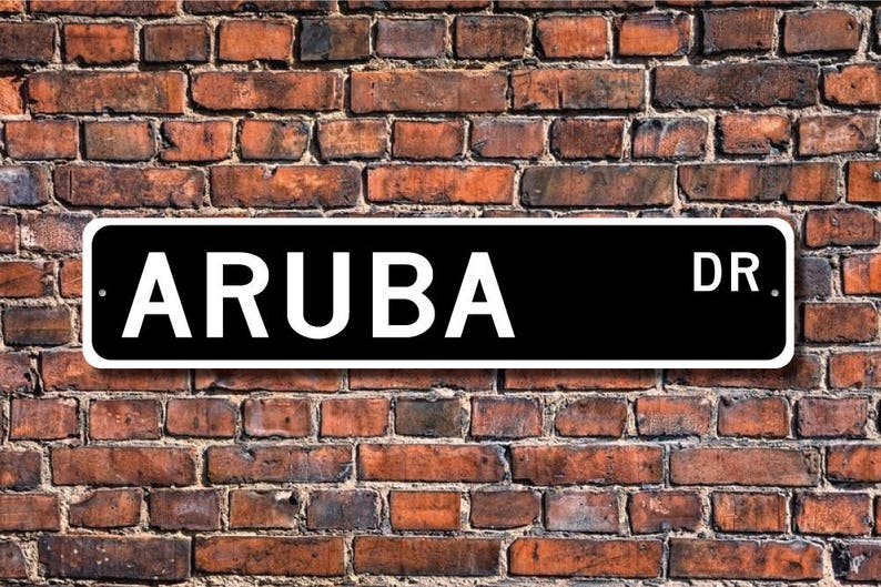 Aruba Sign Aruba Gift Aruba Keepsake Aruba Wall Decor | Etsy