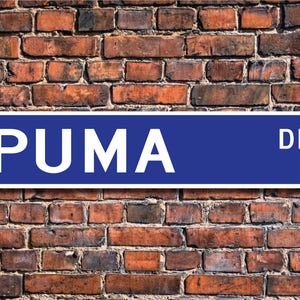 Puma, Puma Gift, Puma Sign, Puma Decor, Puma Lover, No & so American ...