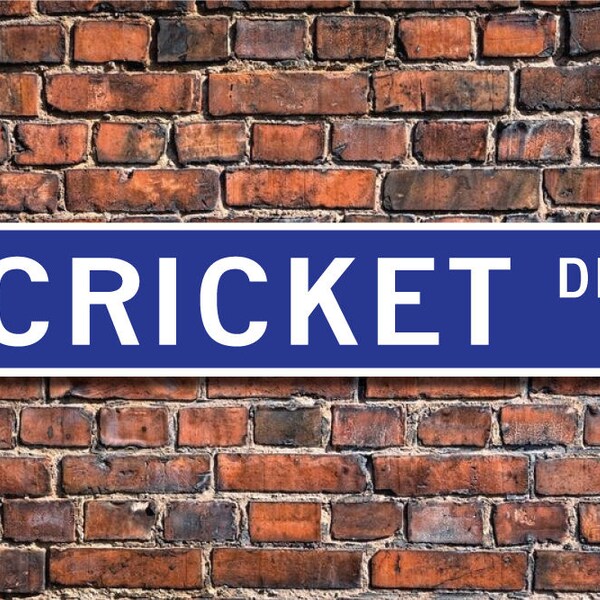 Cricket Sign - Etsy