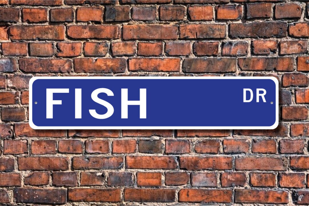 Fish, Fish Gift, Fish Sign, Fish Decor, Fish Lover, Fish Expert ...
