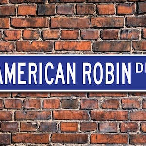 American Robin, American Robin Gift, American Robin Sign, North ...