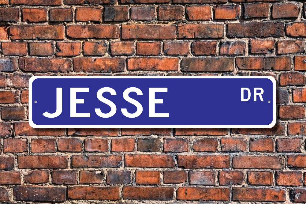 Jesse Jesse Sign Jesse Fan Jesse Decor Jesse Lover Child - Etsy
