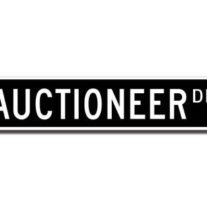 Auctioneer, Auctioneer Gift, Auctioneer Sign, Auctioneer Decor, Auction ...