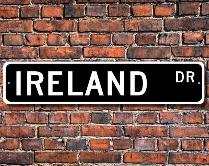 Irish Road Signs Wall Art - Etsy