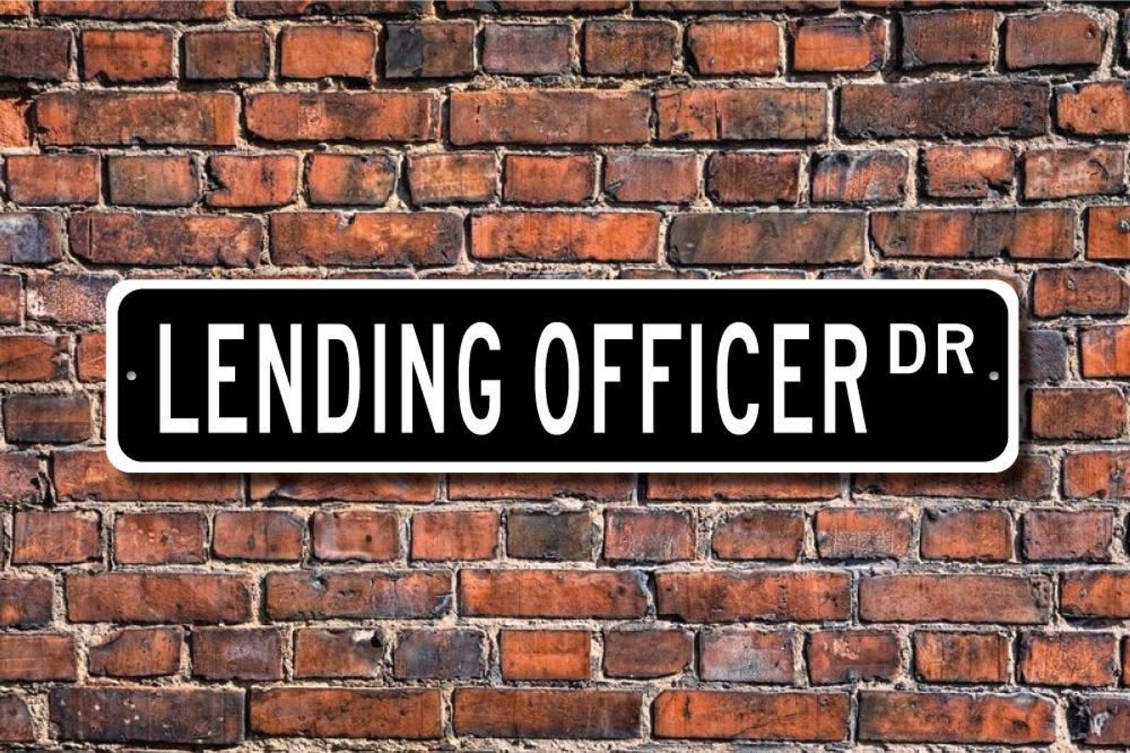 Lending Officer, Lending Officer Gift, Lending Officer Sign, Bank ...