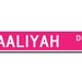 Aaliyah, Aaliyah Sign, Aaliyah Gift, Aaliyah Lover, Child Gift ...