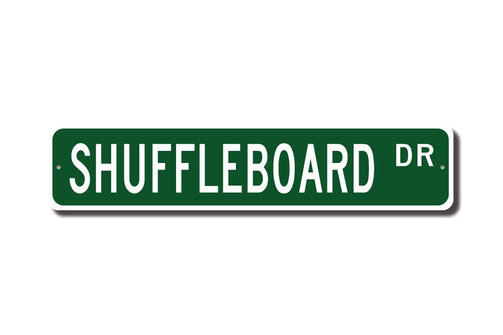 Shuffleboard Shuffleboard Sign Shuffleboard Fan - Etsy
