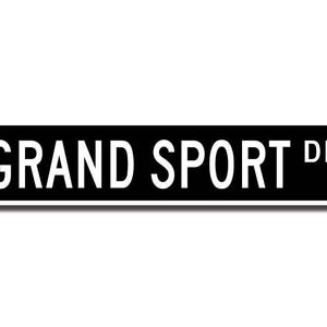 Grand Sport, Chevrolet Grand Sport Sign, Chevrolet Grand Sport Gift ...