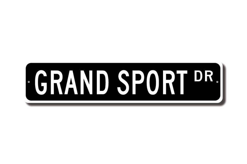 Grand Sport, Chevrolet Grand Sport Sign, Chevrolet Grand Sport Gift ...
