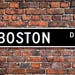 Boston, Boston Gift, Boston Sign, Boston Visitor Souvenir, Boston ...
