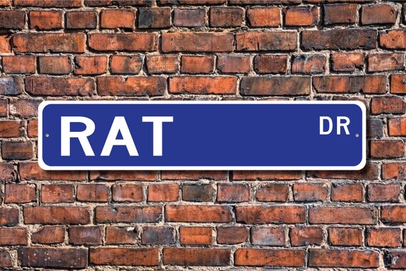 Rat Rat Gift Rat Sign Rat Decor Rat Lover Long Tailed - Etsy