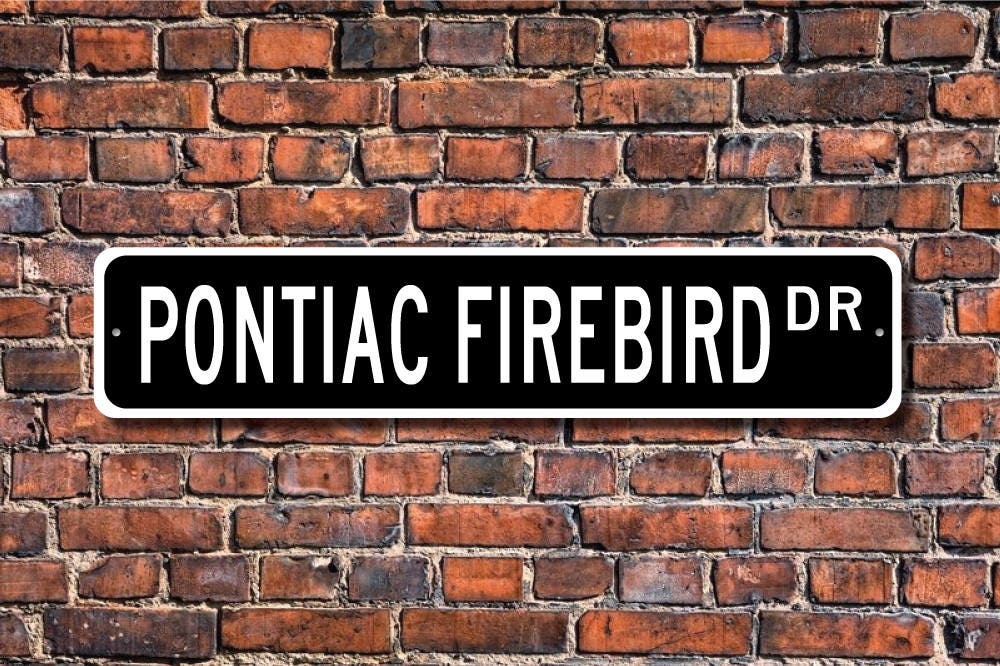 Firebird Pontiac Firebird Pontiac Firebird Sign Firebird - Etsy