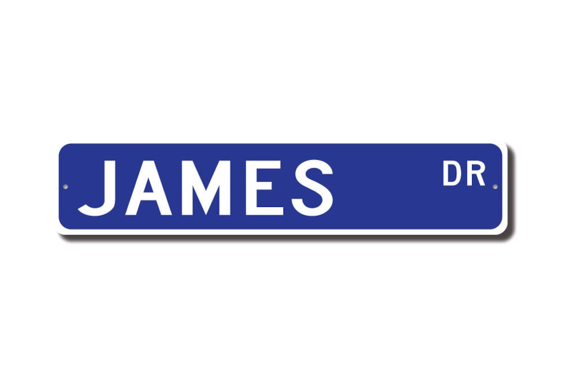 James James Sign James Fan James Decor Child Gift - Etsy